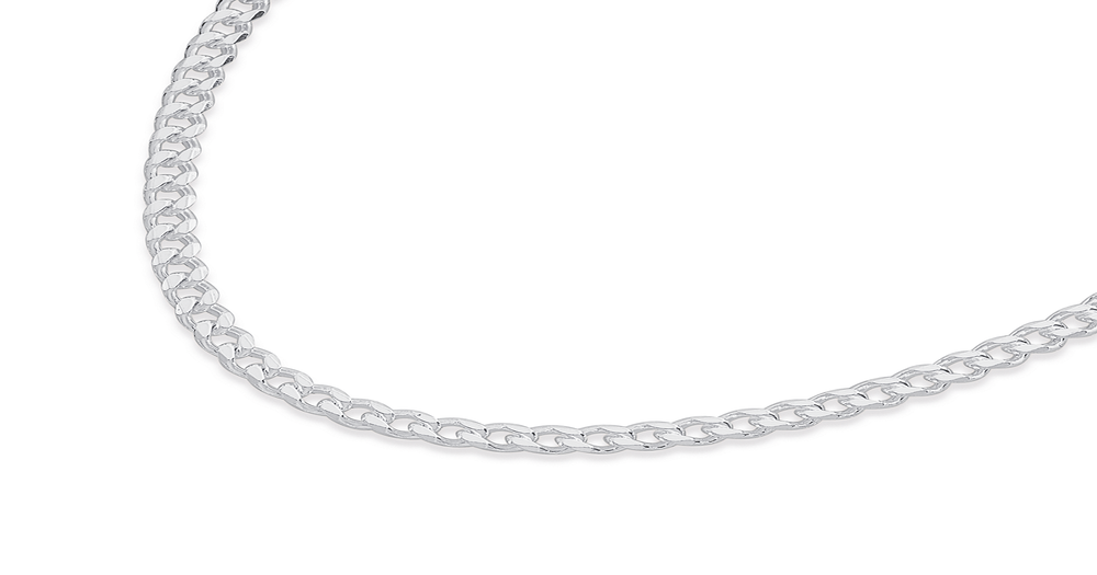 Sterling Silver 50cm Curb Chain | Stewart Dawsons