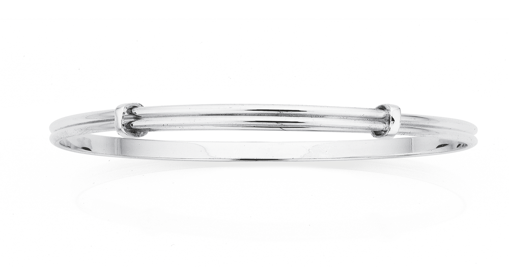 Sterling Silver Child's Expander Bangle | Stewart Dawsons