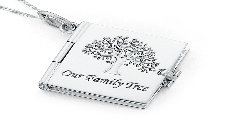 Sterling Silver Family Tree Locket | Stewart Dawsons