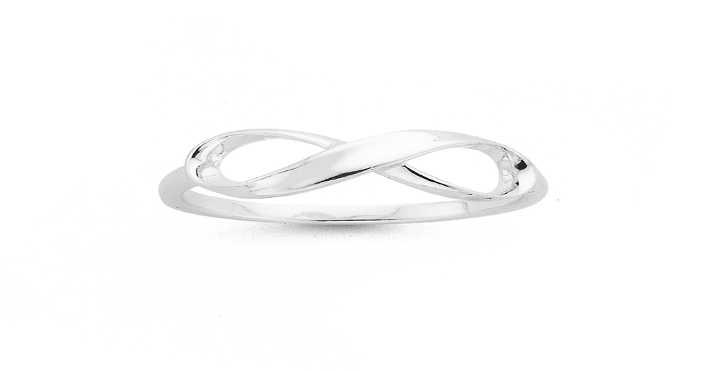 Sterling Silver Infinity Ring | Stewart Dawsons